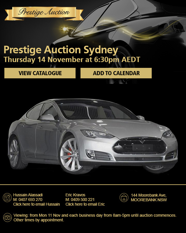 Prestige Auction | Manheim Australia